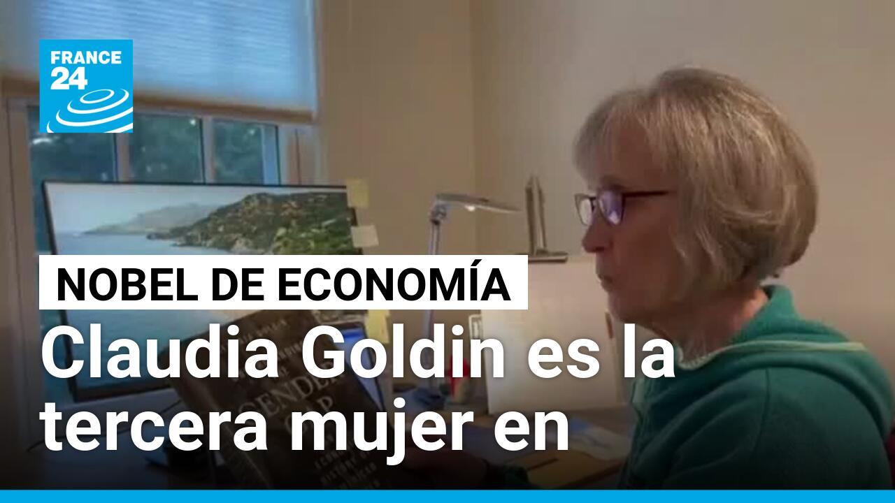 Claudia Goldin es la tercera mujer en la historia en ganar el Premio Nobel de Economía - France 24